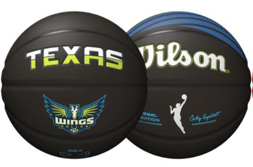 Wilson Wings Rebel Basketball – Dallas Wings Shop by Campus Customs